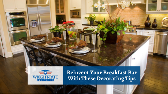 Reinvent Your Breakfast Bar With These Decorating Tips - Wright-Patt Realty